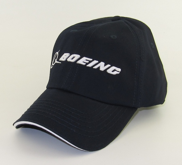 11501501008001 Boeing Symbol Chino hat (Navy, white logo)
