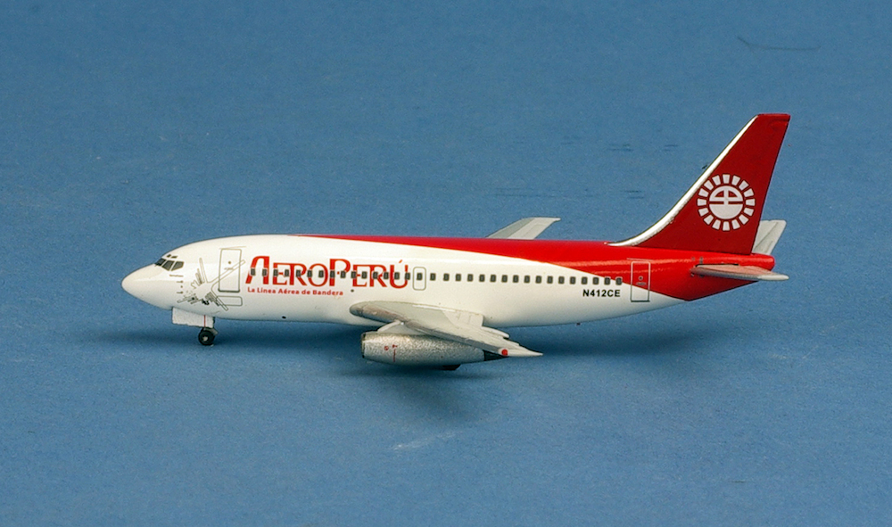 Aero Classics AC411192 Boeing 737-200 Aeroperu N412CE
