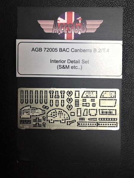 AGB Models AGB72005 Detailset BAC/EE Canberra B.2/T.4 Interior De