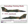 AML Models AMLM73040 Camouflage Painting masks F111A Aardvark (Ha