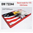 Dan Models DM72244 Stand model USA Theme 180mm x 240mm