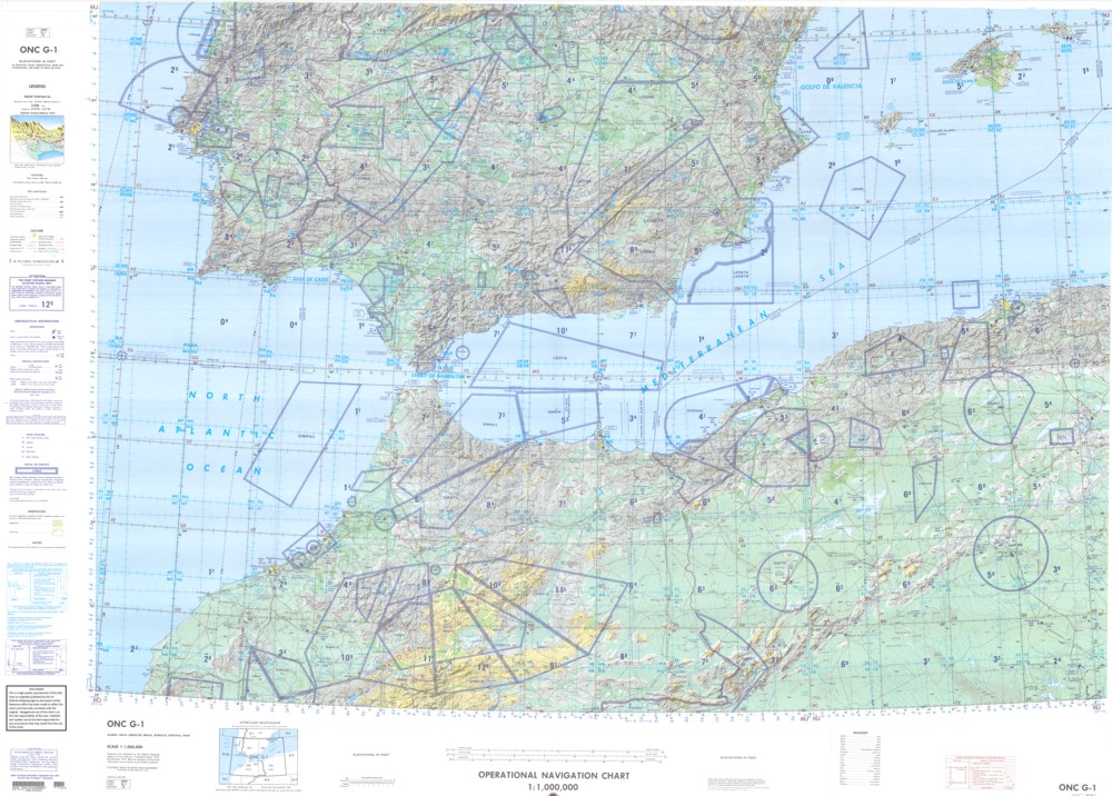 DMA ONC G-1 ONC G-1: Available: Operational Navigation Chart for