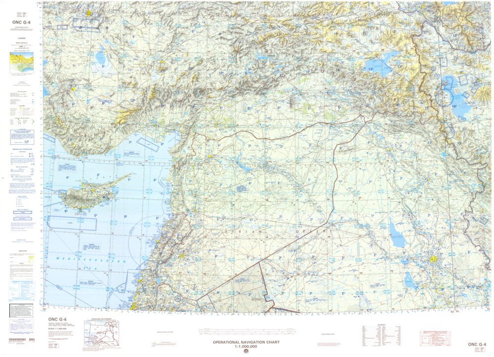 DMA ONC G-4 ONC G-4: Available: Operational Navigation Chart for