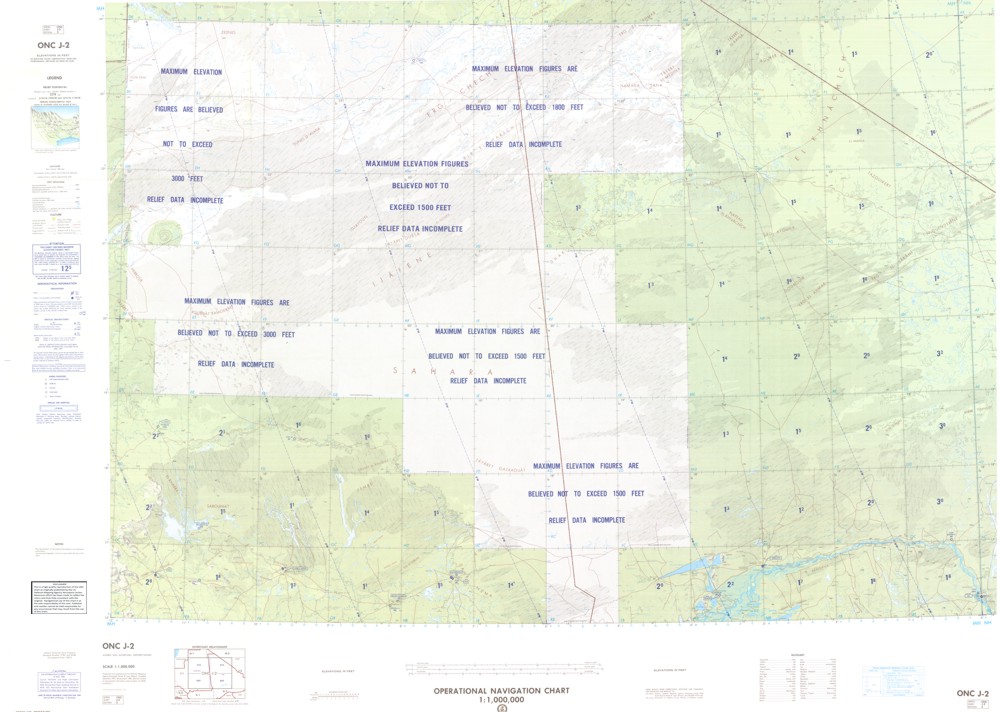 DMA ONC J-2 ONC J-2: Available: Operational Navigation Chart for