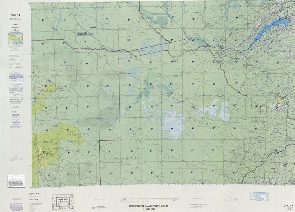 DMA ONC P-4 ONC P-4: Available: Operational Navigation Chart for