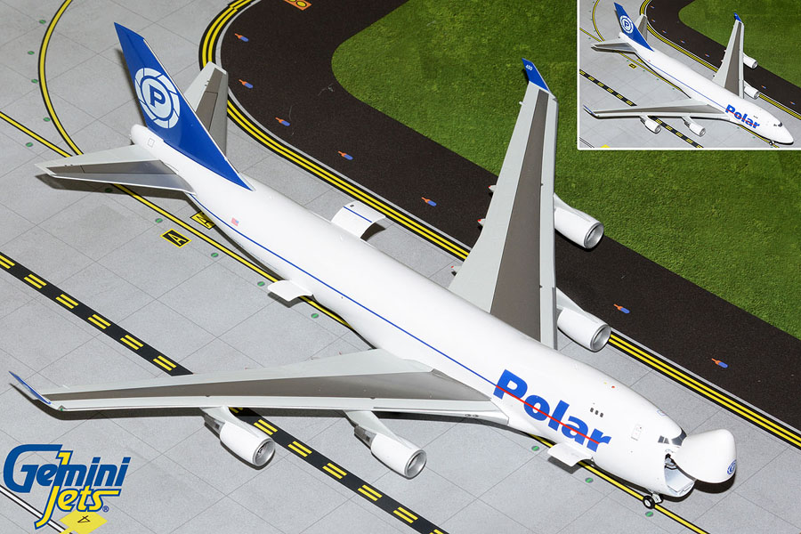 Gemini Jets G2PAC938 Boeing 747-400F Polar Air Cargo N450PA inter