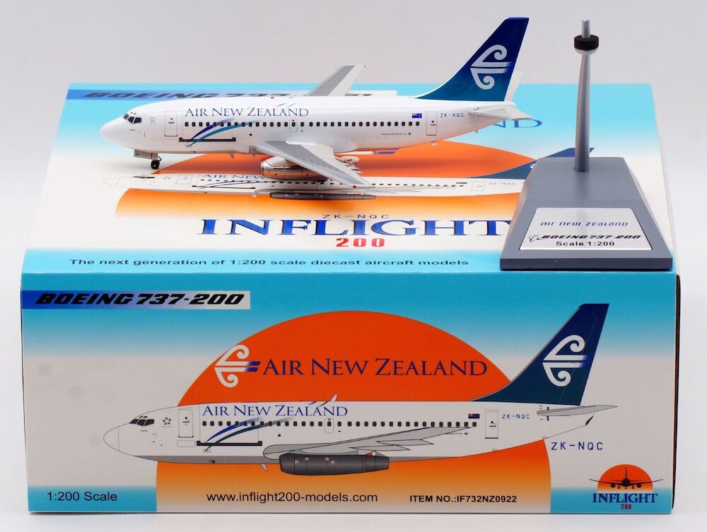 Inflight 200 IF732NZ0922 Boeing 737-200 Air New Zealand ZK-NQC