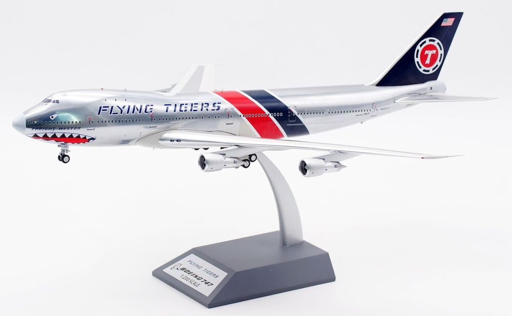 Inflight 200 IF741FTSM-P Boeing 747-123F Flying Tigers N800FT pol