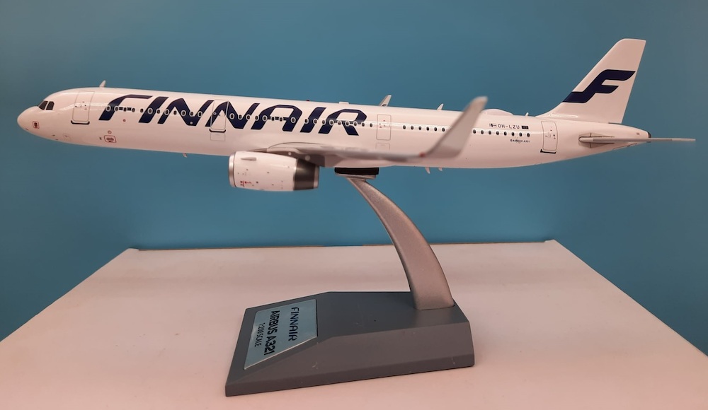 J Fox Models JF-A321-017 Airbus A321-200 Finnair OH-LZU