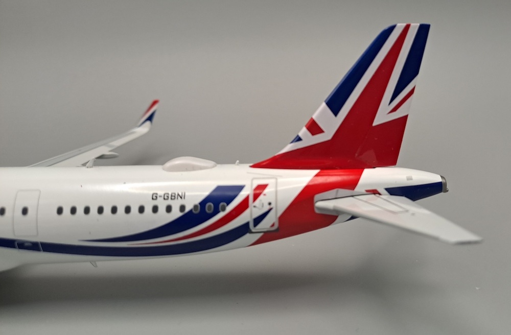 J Fox Models JF-A321-029 Airbus A321-253NX RAF Royal Air Force G-
