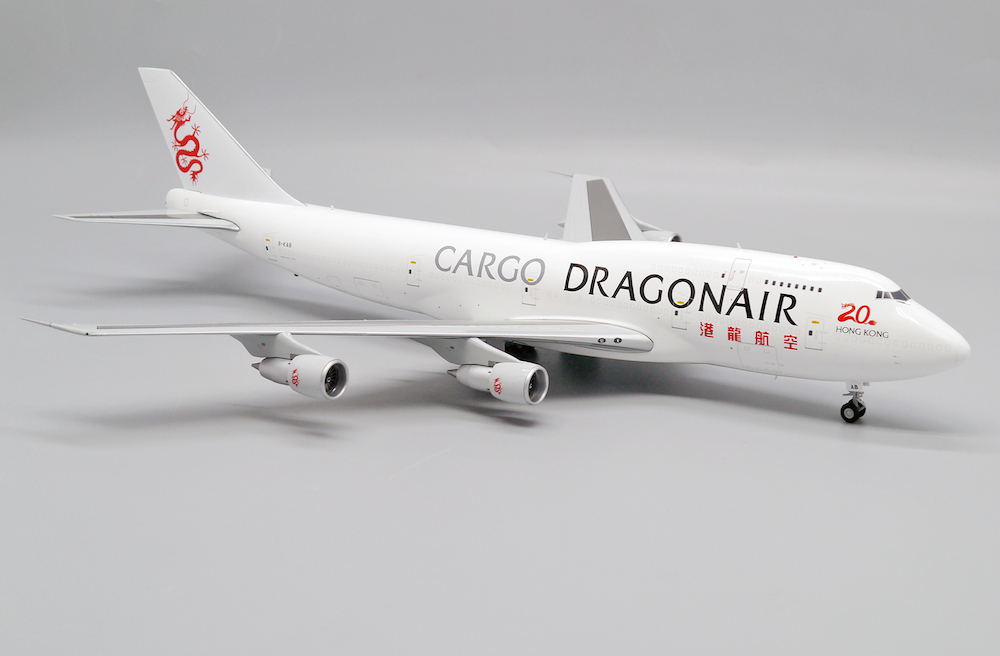 JC Wings EW2743001 Boeing 747-300SF Dragonair Cargo "20th An