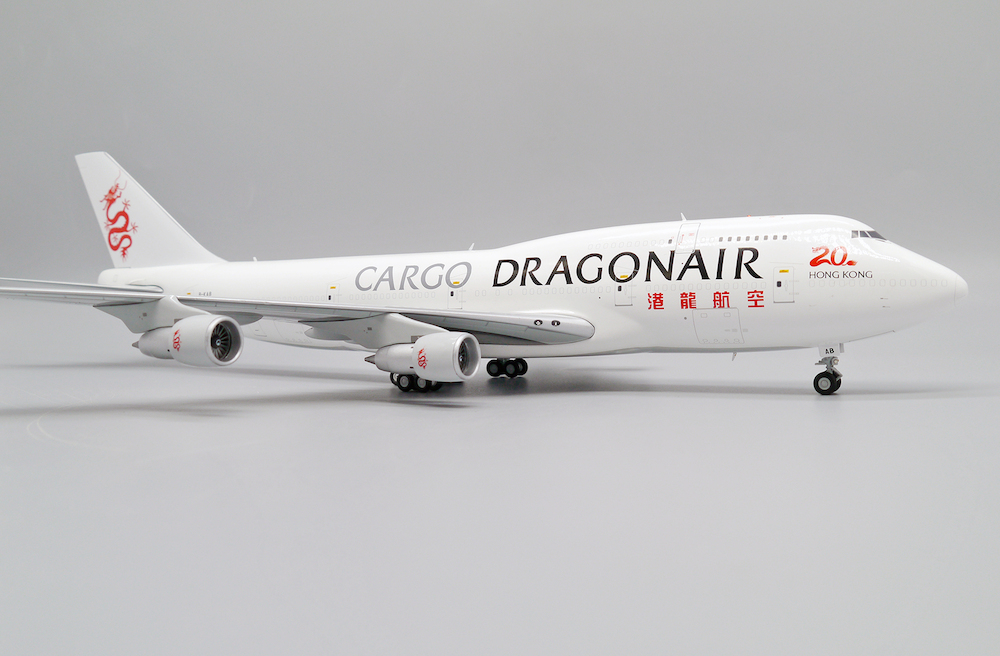 JC Wings EW2743001 Boeing 747-300SF Dragonair Cargo "20th An