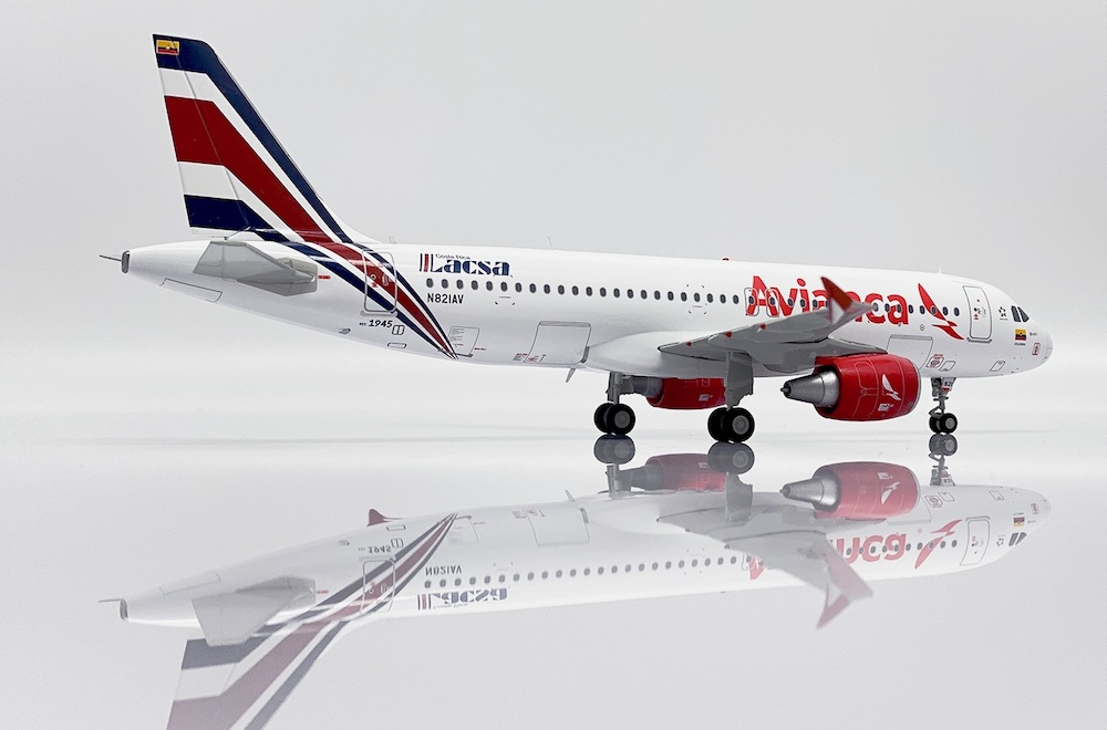 JC Wings LH2433 Airbus A320 Avianca "LACSA Retro" N821A