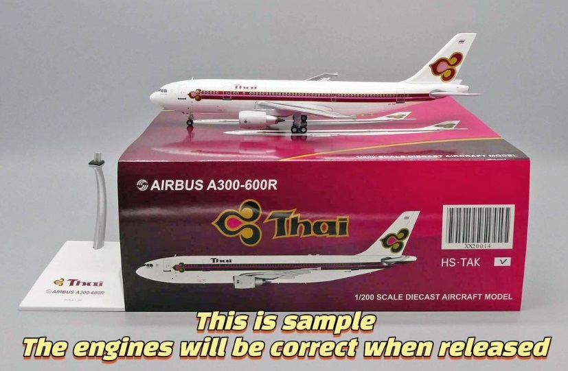 JC Wings XX20014 Airbus A300-600R Thai Airways HS-TAK ( productio