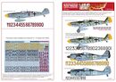 kitsworld kw148042 Luftwaffe Fighter Identification Numbers