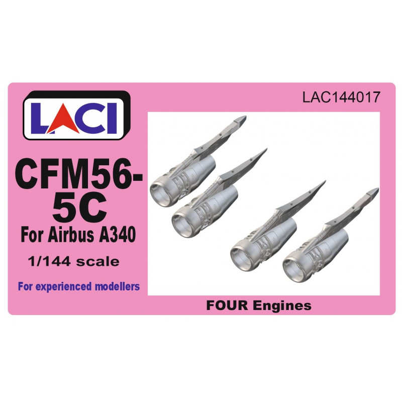 LACI Ltd LAC144017 CFM56-5C Engines for Airbus A340 (4 engines)