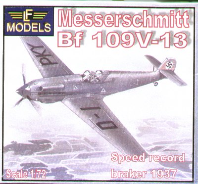 LF Models 7282 Messerschmitt BF109V-13 Speed record Braker 1937