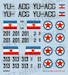 Lift Here Decals 782LH Airtrucks, Yugoslav Junkers Ju52, Ju W34,