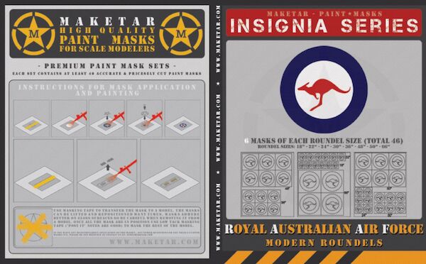 Maketar MM32018 Royal Australian Air Force Roundels (Modern) (46