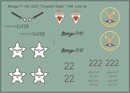MAV Decals 72-134 SAAF Mirage F1AZ "Cheetah eater" Lo-V