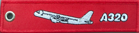 MegaKey RBF-A320 Keyholder with `Remove Before Flight ` on one si