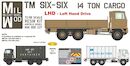 MilMod Military Models MM000-227 Bedford TM 6x6 14 ton Cargotruck