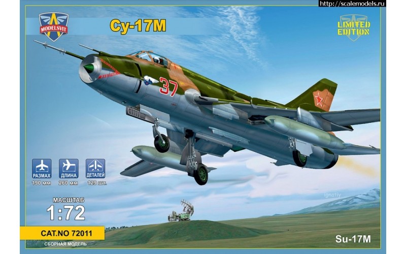 Modelsvit 72011 Sukhoi SU-17M Fitter | AviationOutletstore.com