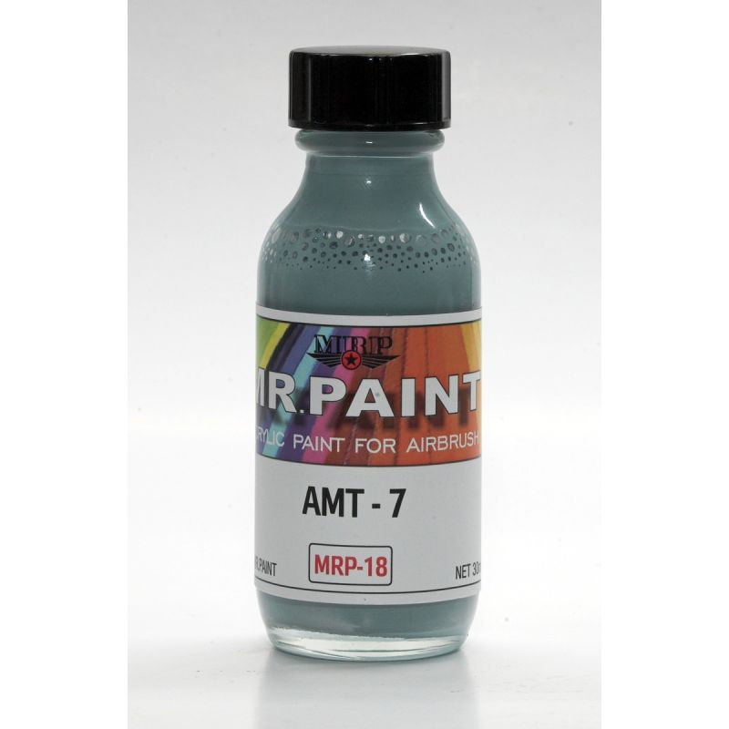 Mr. Paint MRP-018 AMT7 Grey Blue (Russia WWII) (30ml Bottle)