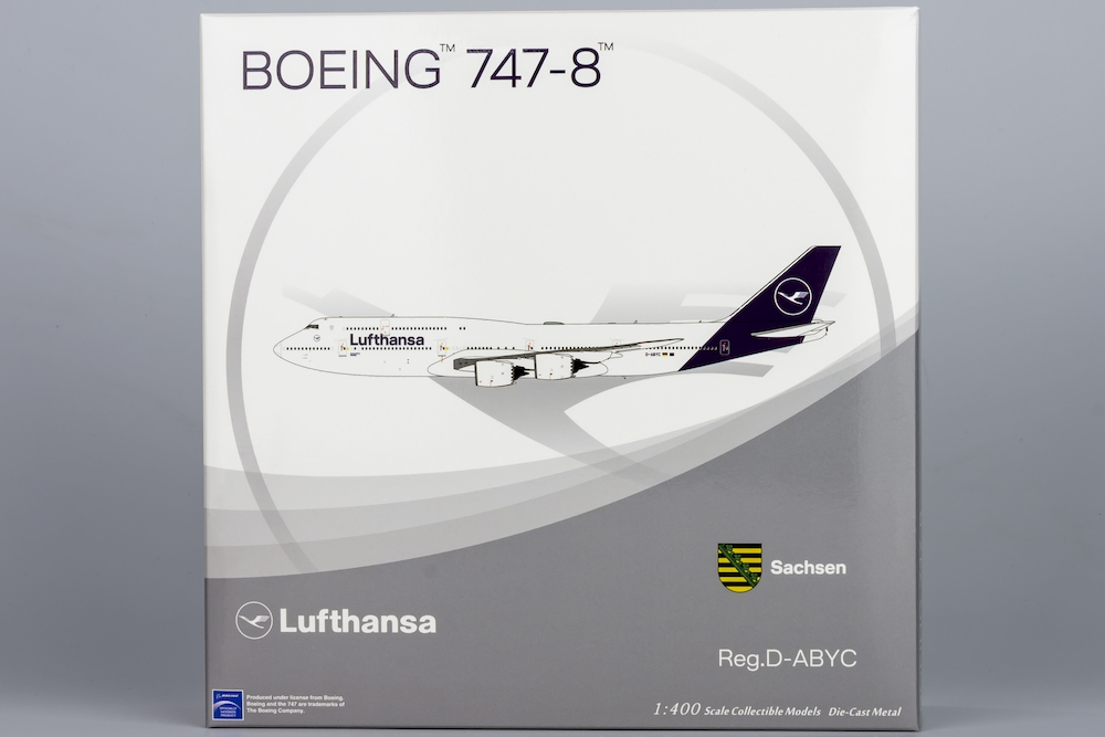 NG Models 78028 PAINT Boeing 747-8 Lufthansa D-ABYC PAINT SCHIPS