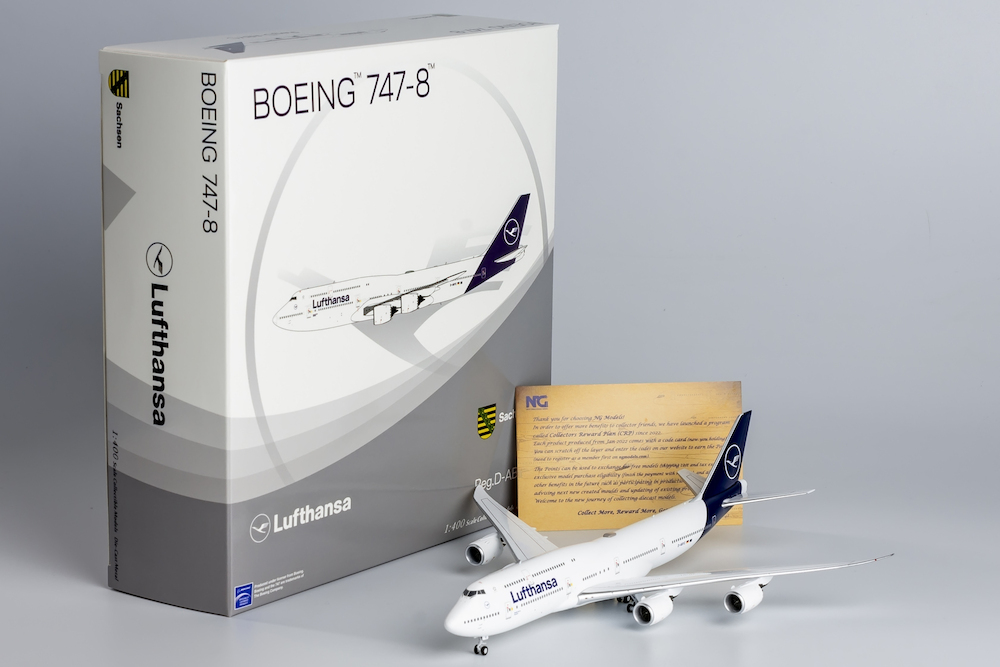 NG Models 78028 PAINT Boeing 747-8 Lufthansa D-ABYC PAINT SCHIPS