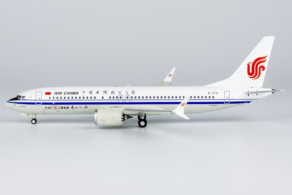 NG Models 92003 Boeing 737 MAX 8 Air China B-1178