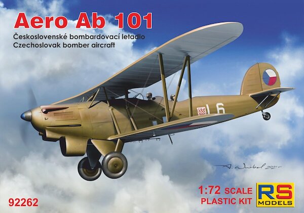 RS Models RS92262 Aero Ab101, Czechoslovak Bomber Aircraft