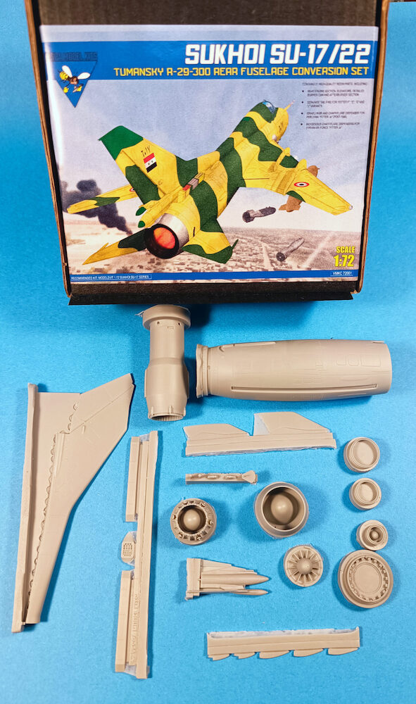 Vespa Model kits VMKC72001 Sukhoi Su17/22 Tumansky R28-300 Rear f