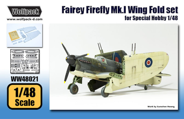 Wolfpack WW48021 Fairey Firefly MK1 Wing fold Set (Special Hobby)
